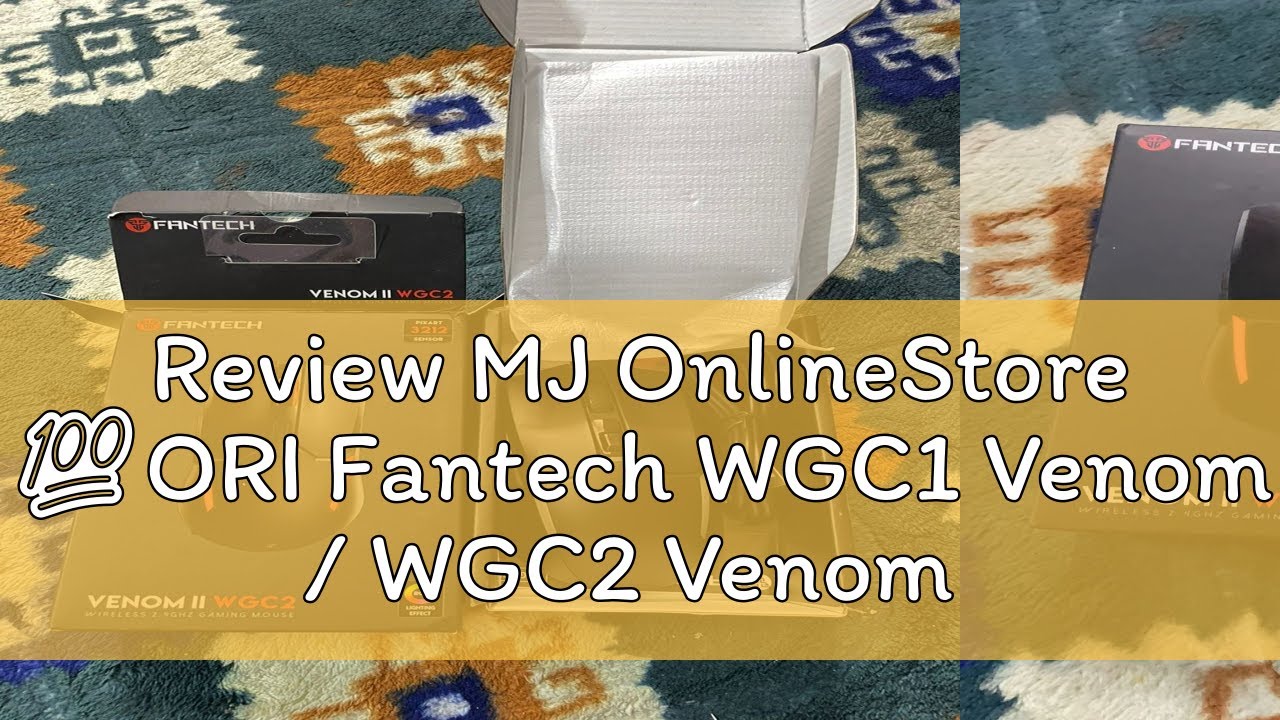 Review MJ OnlineStore 💯ORI Fantech WGC1 Venom / WGC2 Venom II Dual Mode ...
