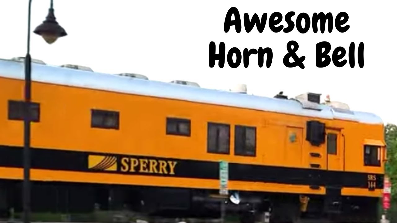 AWESOME HORN & BELL - SPERRY Inspection Car - YouTube