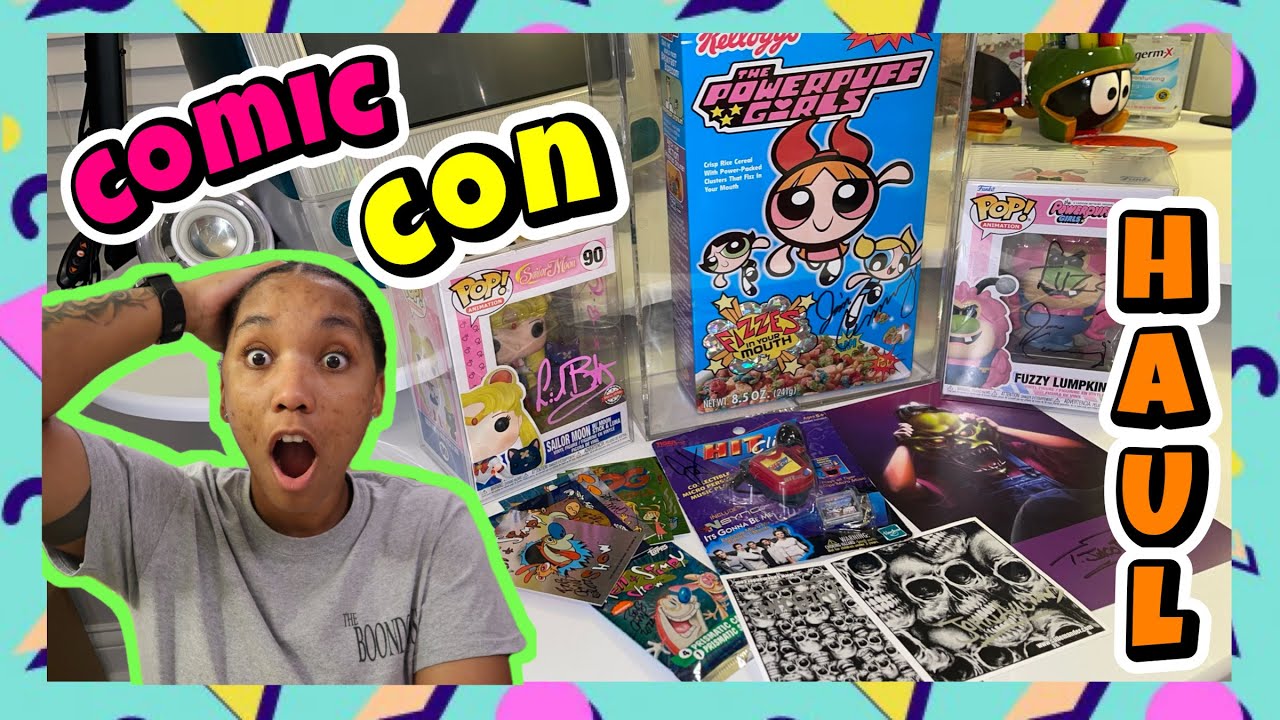 Comic Con Haul 2022 | Indiana Comic Con Haul & Review 2022 | Comic ...