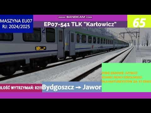 Maszyna EU07: RJ 2024/2025 #65 - 16.01.2025 - YouTube