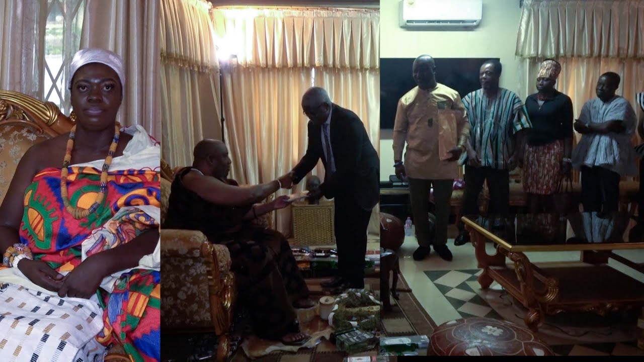 ECKANKAR GHANA PAYS COURTESY CALL TO GA MANTSE TO SEEK PERMISSION AHEAD ...