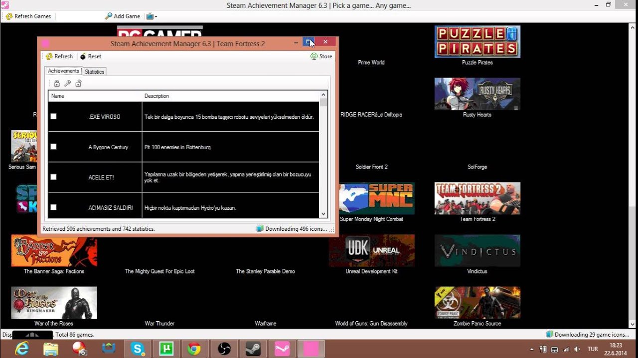 how to get all achievements and achievement items on tf2 - YouTube