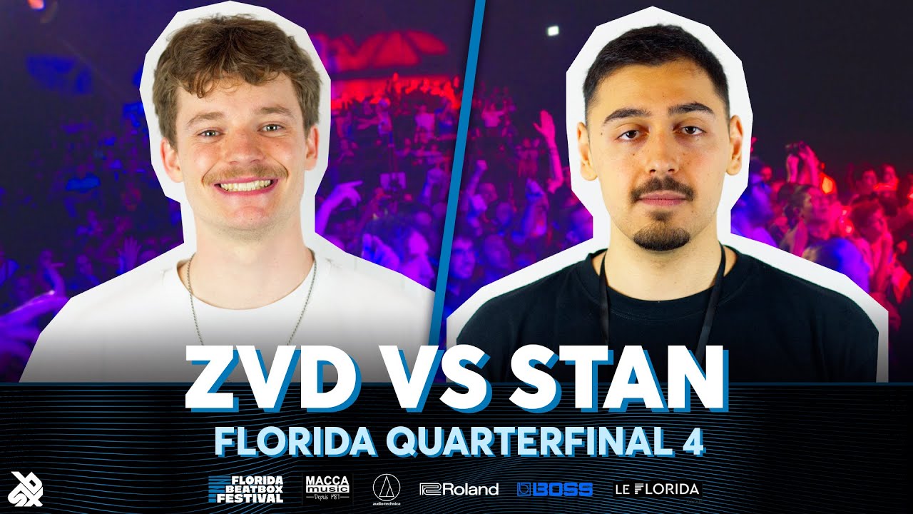 ZVD 🇺🇸 vs Stan 🇧🇪 | Florida Beatbox Battle 2024 | Quarterfinal 4 - YouTube