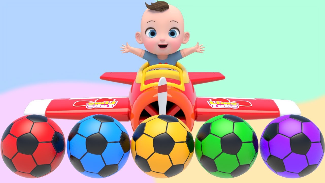 Baby 5 Color Balls Song! | Finger Family Nursery Rhymes | Baby & Kids ...