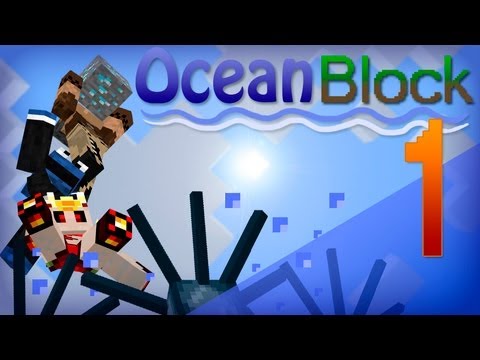 MINECRAFT - OceanBlock - Episodio 1 - Block-eados en el océano - - YouTube