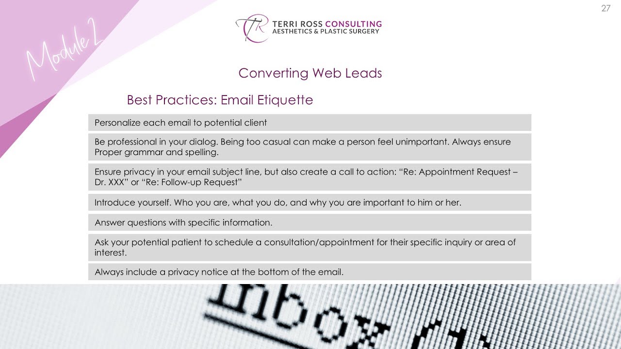 Terri Ross Consulting - Presentation - Email Etiquette - YouTube