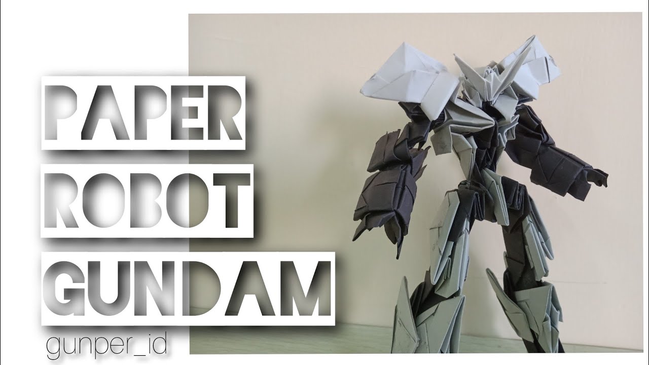 origami robot part : 3 - YouTube