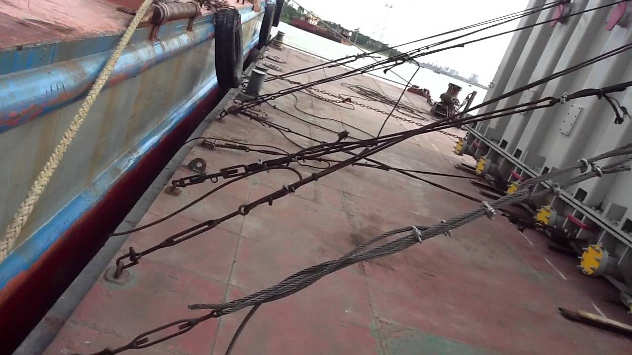 AMMS Logistics : Heavy Cargo Lashing - YouTube