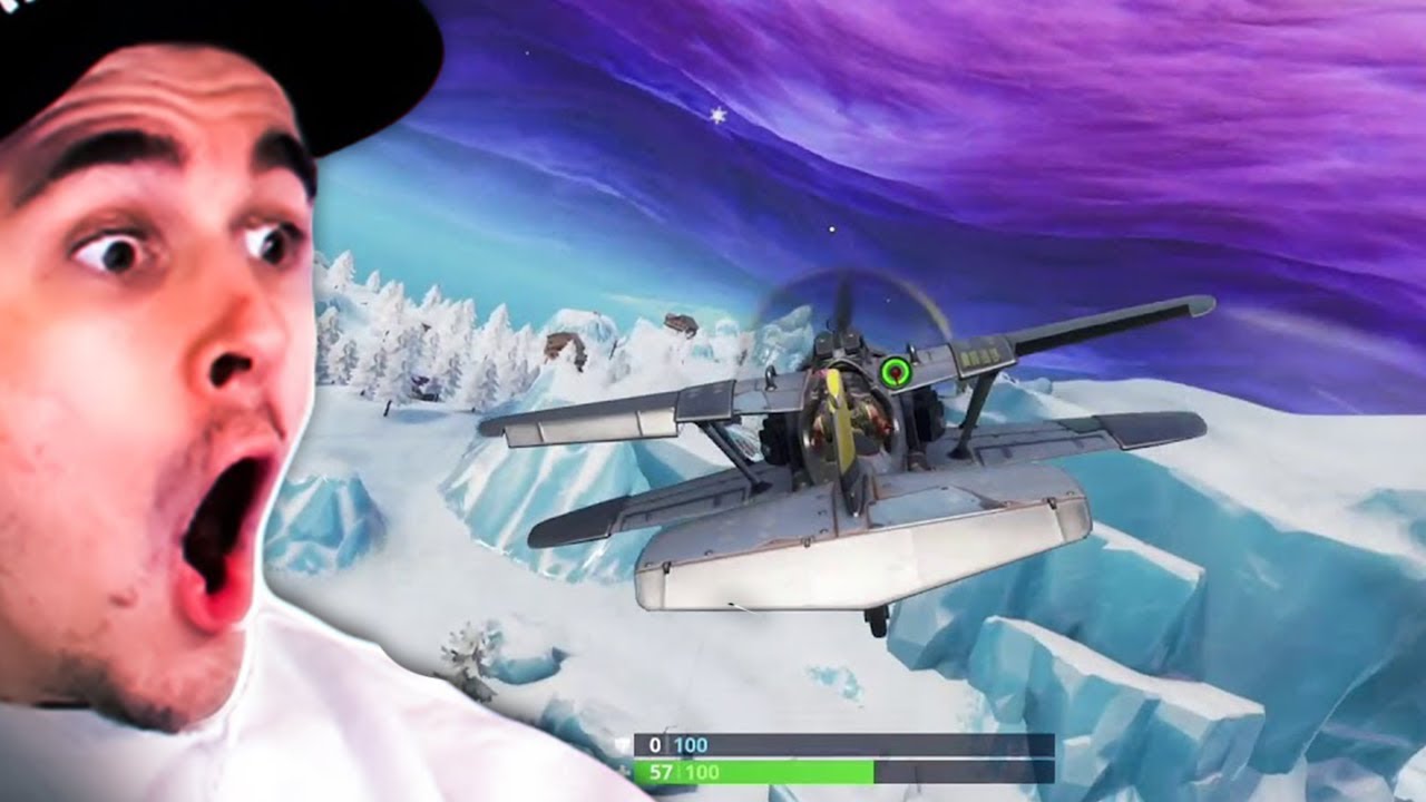 Ludwig Flies a Plane in Fortnite - YouTube