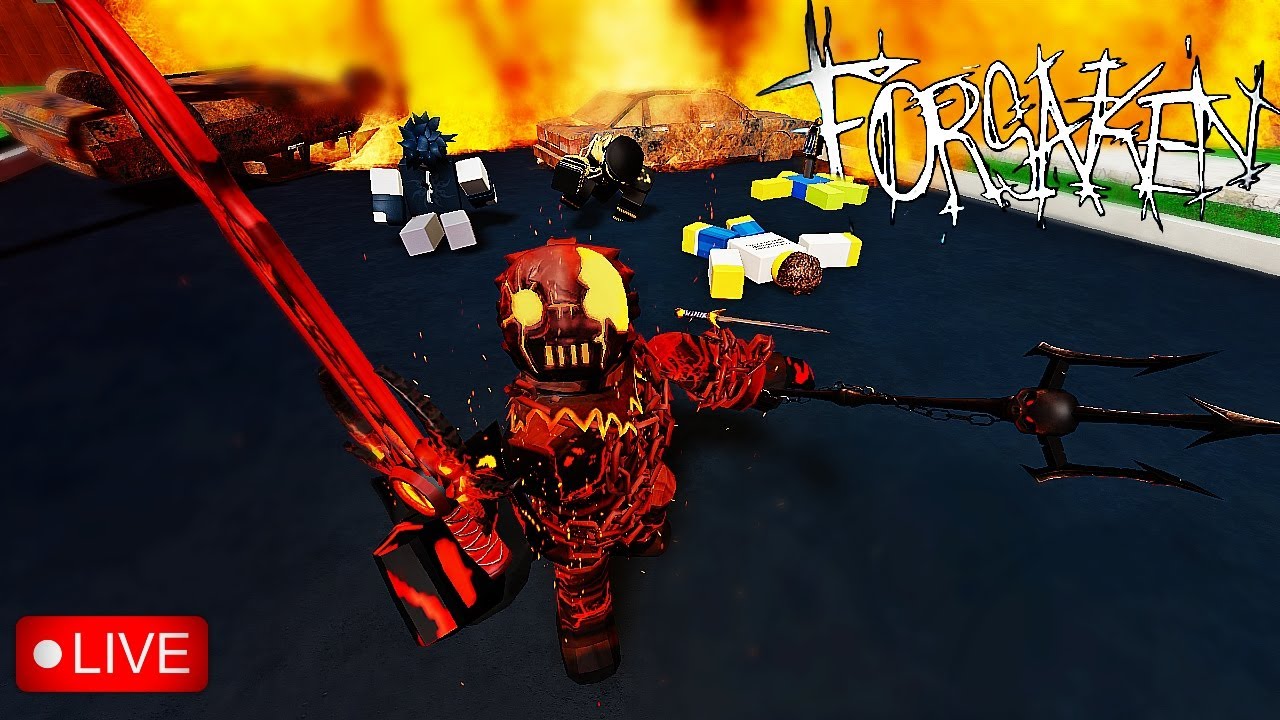 🔴 LIVE - FORSAKEN SHORTS || SOY FIRE SLASHER! || #forsaken #roblox # ...