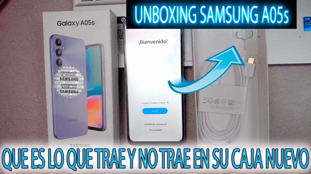 MIRA ESTE VIDEO ANTES DE COMPRAR SAMSUNG A05S TODO LO QUE DEBE TRAER EN ...