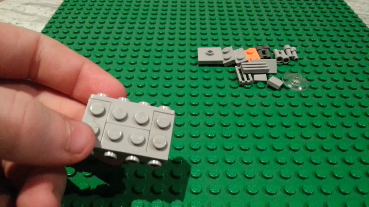 How to make a mini lego imperial hover tank step by step - YouTube