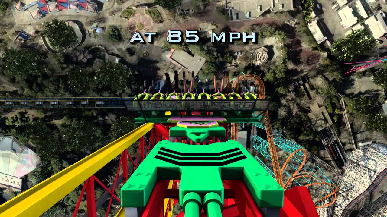 Lex Luthor: Drop of Doom Animation [Version 1] - Six Flags Magic ...