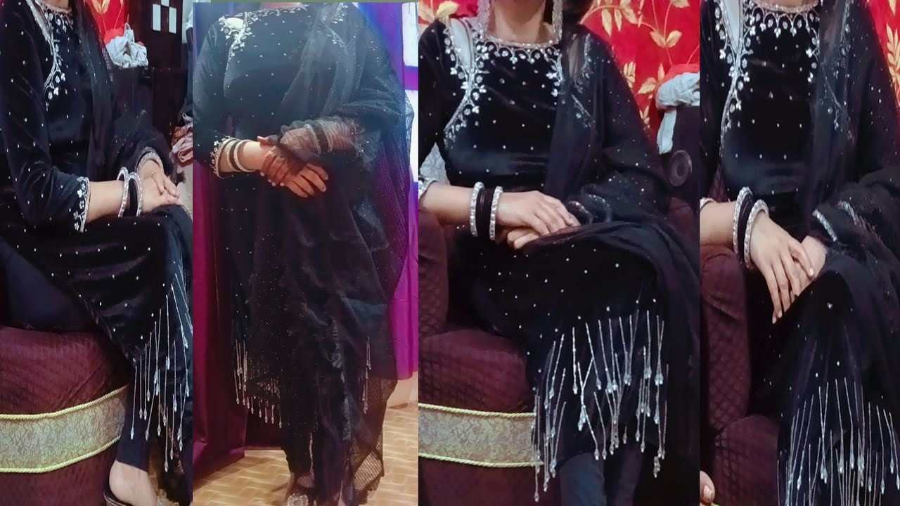 models inspired dress. hand embroidery party wear dress design cutting ...