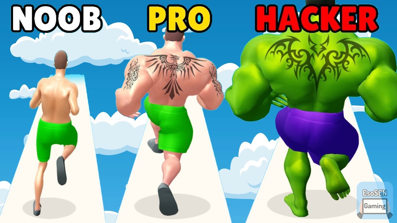 Muscle Rush | All Level Gameplay | Android, iOS | Satisfying Mobile ...