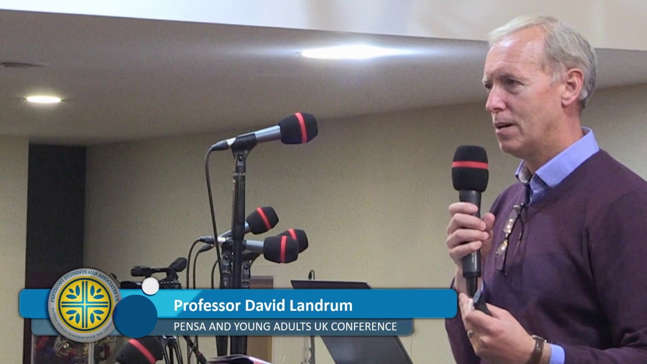 Pensa & Young Adults Conference 2018 - Professor David Landrum ...