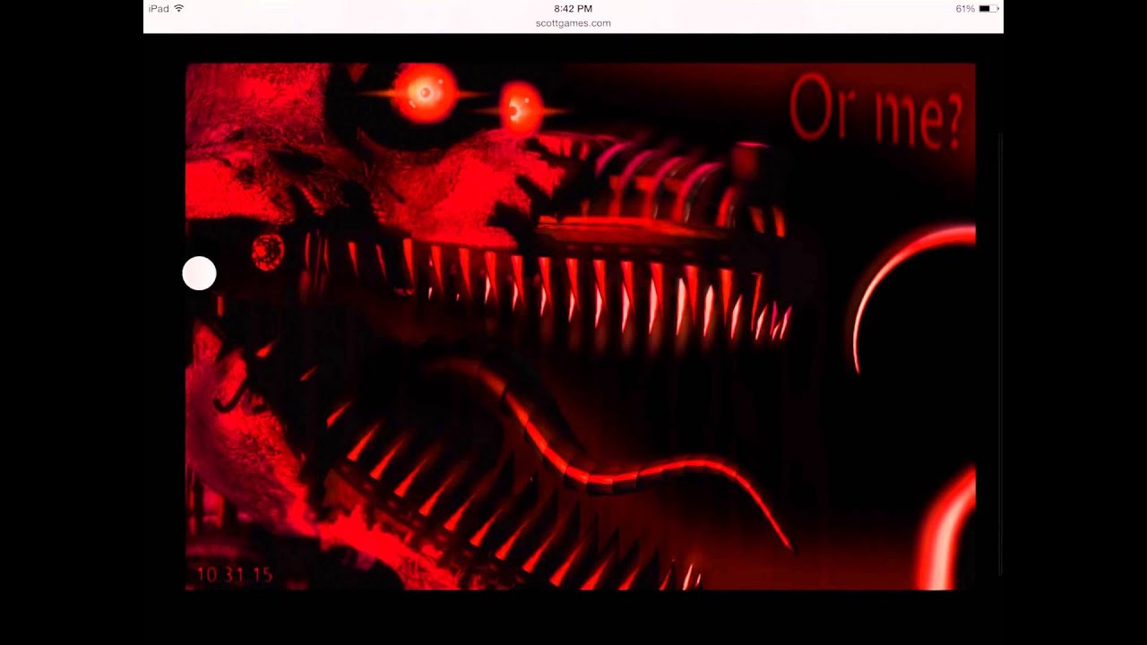 New foxy teaser Five nights at Freddy's 4 - YouTube