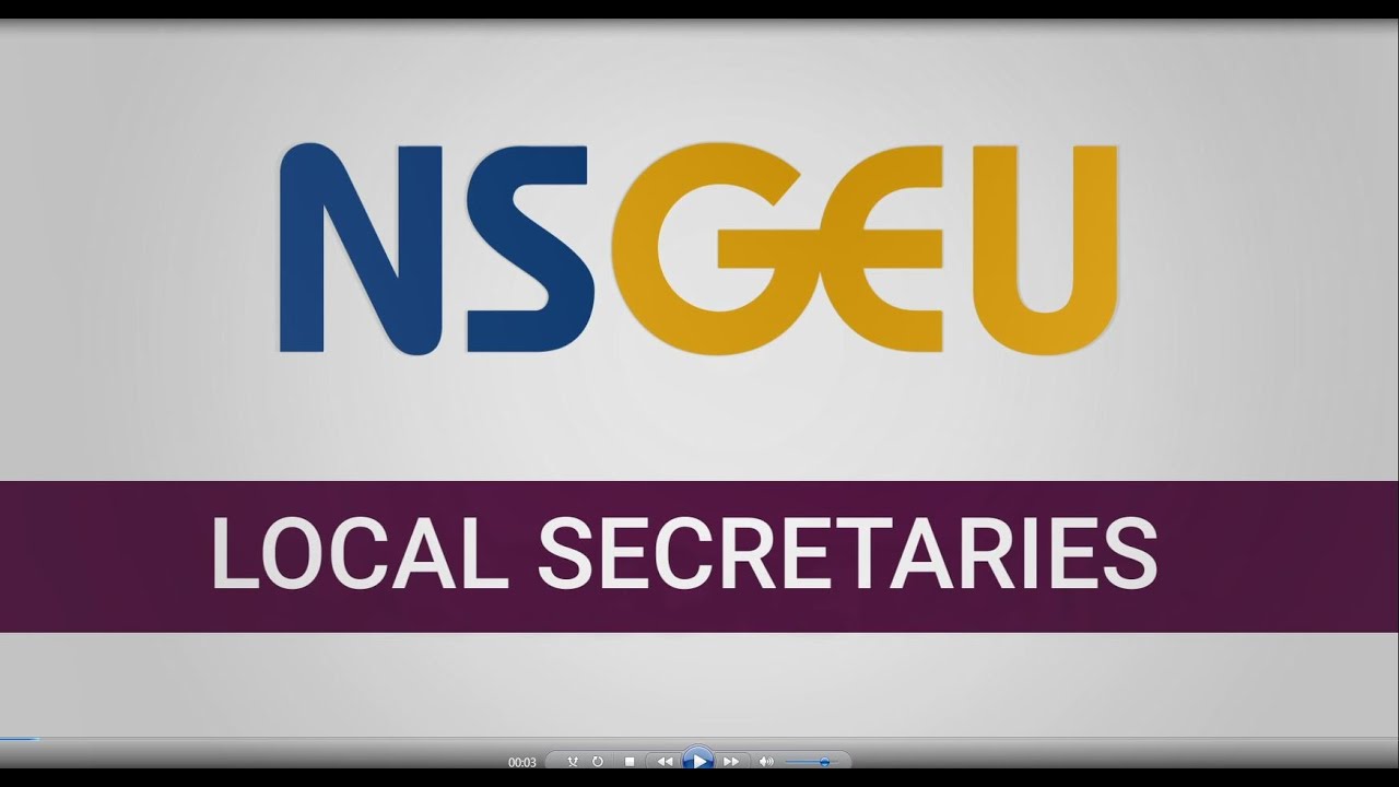 NSGEU Education - Local Secretary - YouTube
