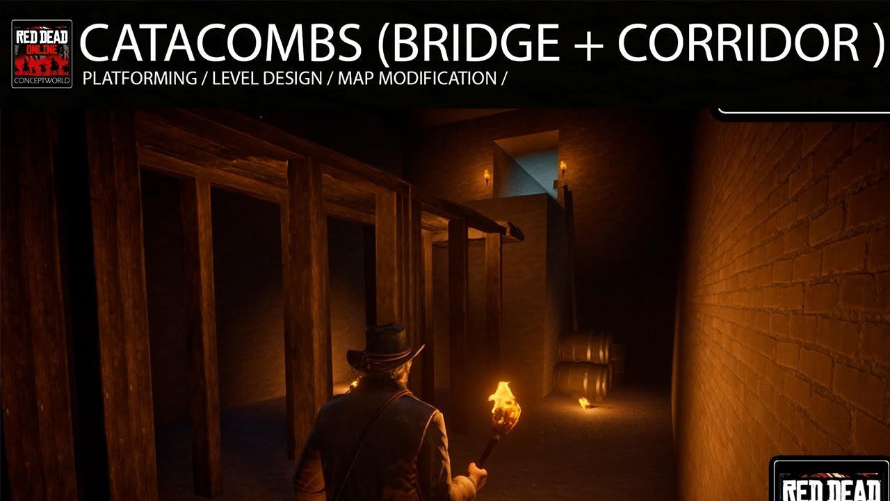BRIDGE PHYSICS + CORRIDOR mod | SAINT DENIS CATACOMB PROJECT 3 | MAP ...
