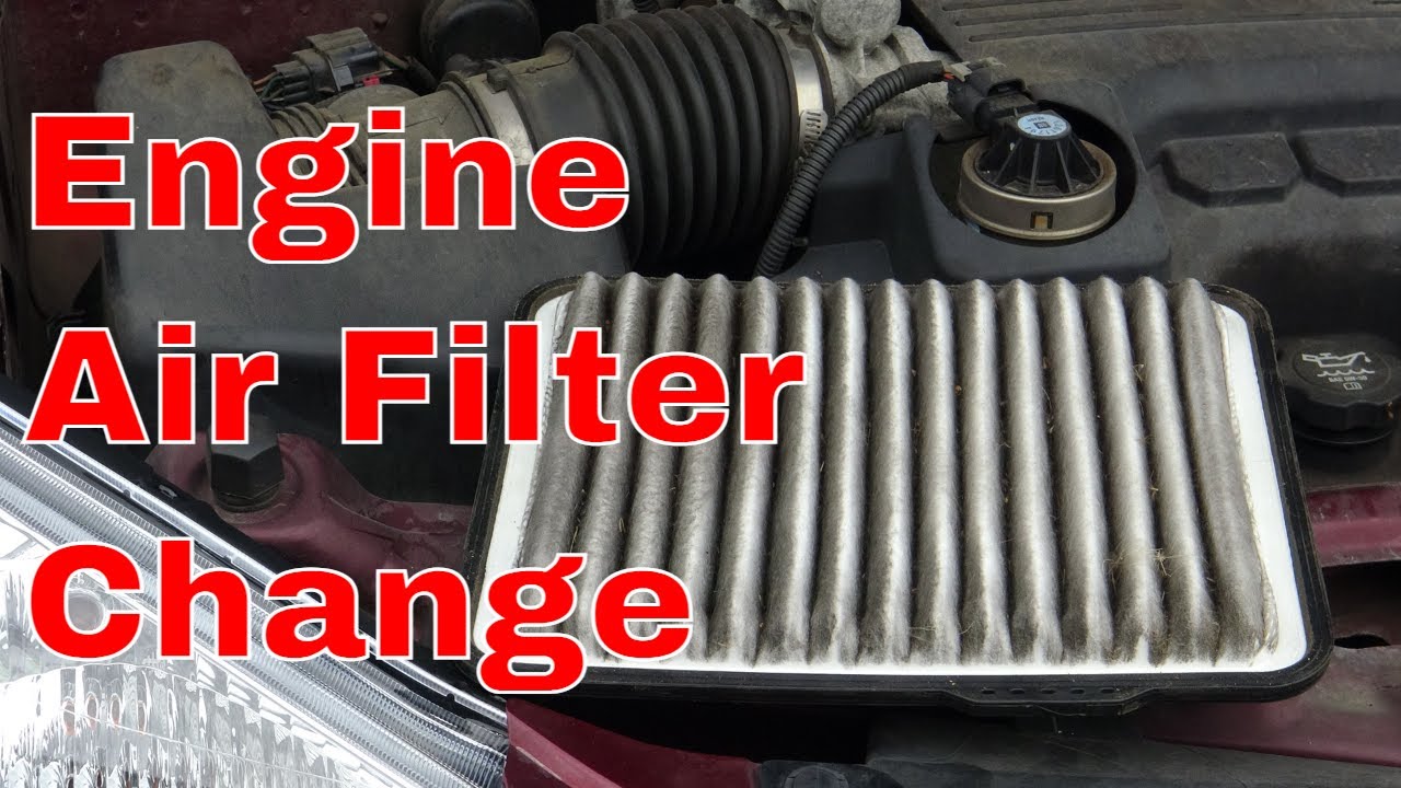 Chevy Equinox AND Pontiac Torrent Air Filter Change - YouTube