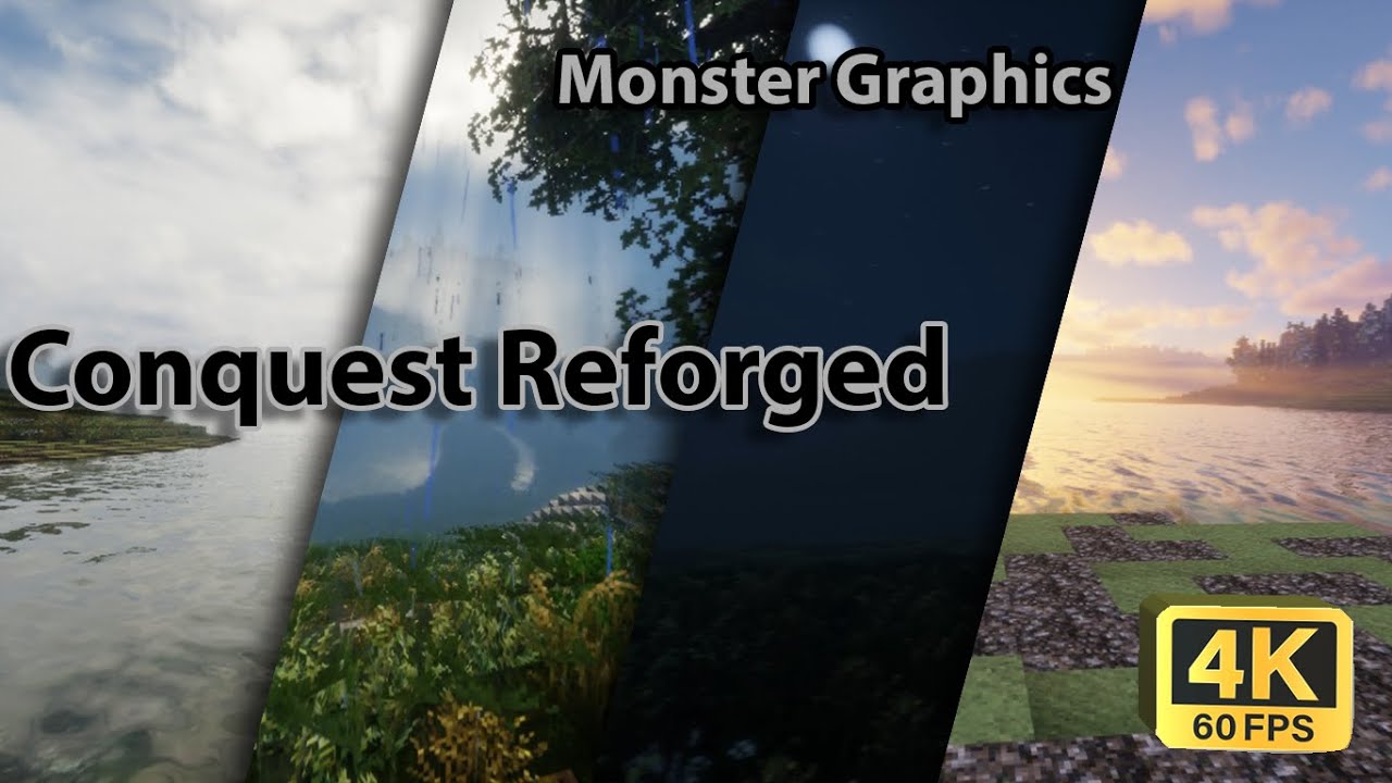Conquest Reforged + Distant Horizon + Bliss shader + other realistic ...