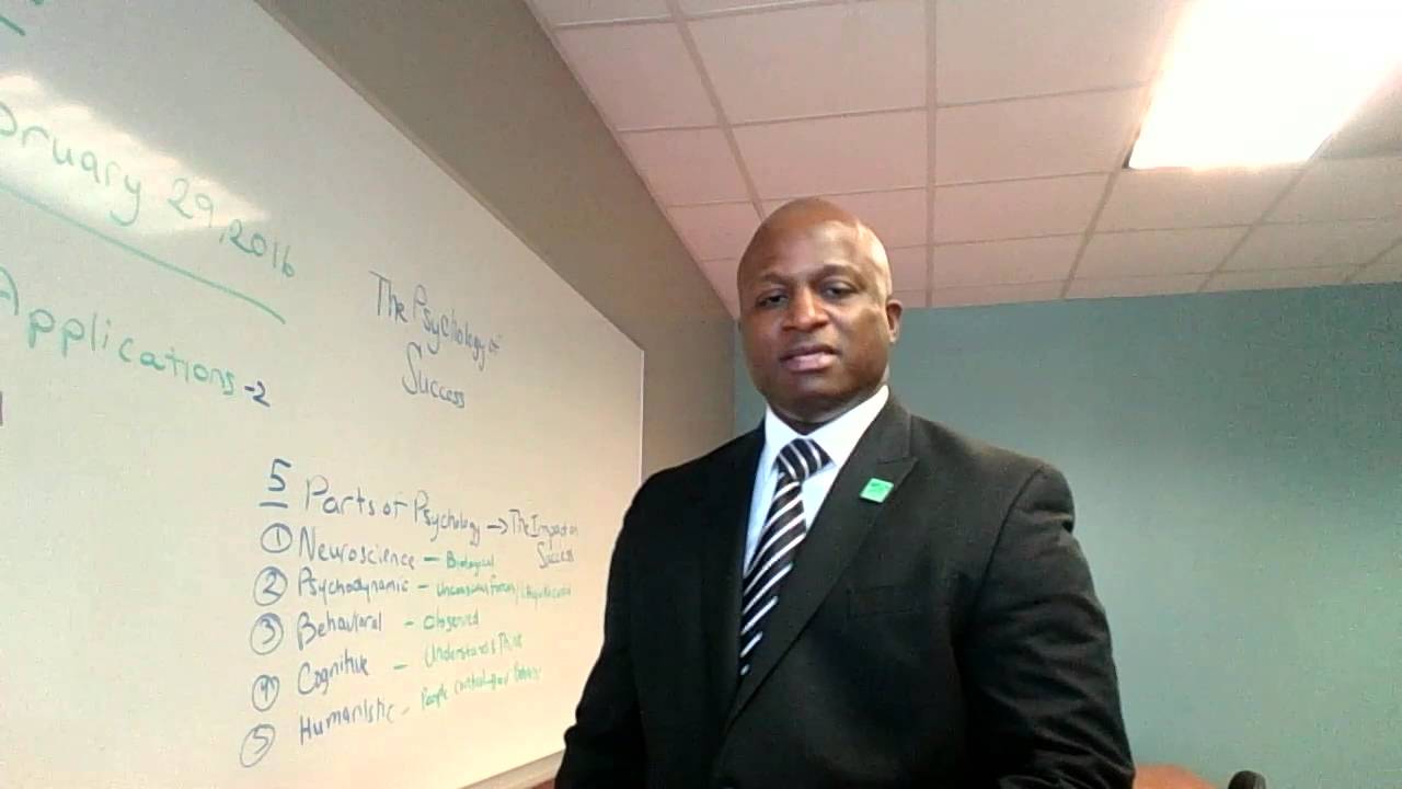The Psychology of Success/ Corey P. Dunlap 2016 - YouTube