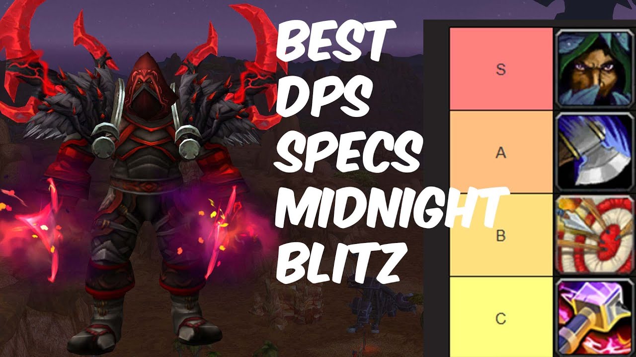 BEST DPS BG BLITZ TIER LIST PREDICTION MIDNIGHT - YouTube