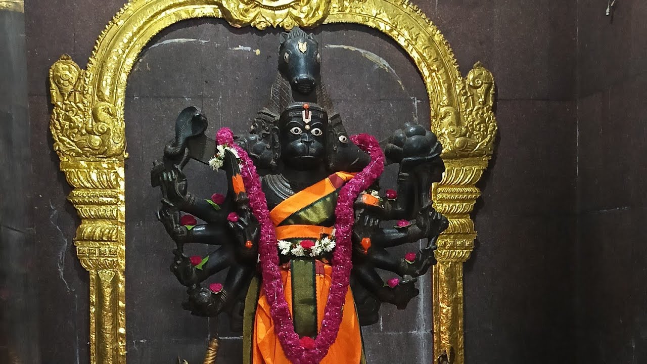 Panchamukha Anjaneya Swamy Geesugonda Wgl #trending #nature #water# ...