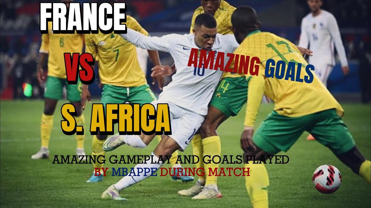 AFRICA VS MBAPPE (AMAZING DRIBBLING SKILLS OF MPAPPE) - YouTube