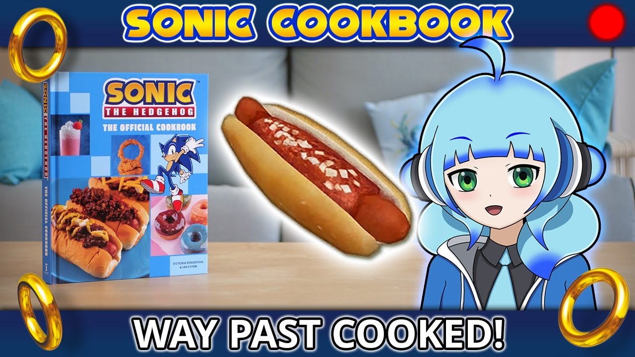 It's a Sonic Cookbook! Let's look at it! - YouTube