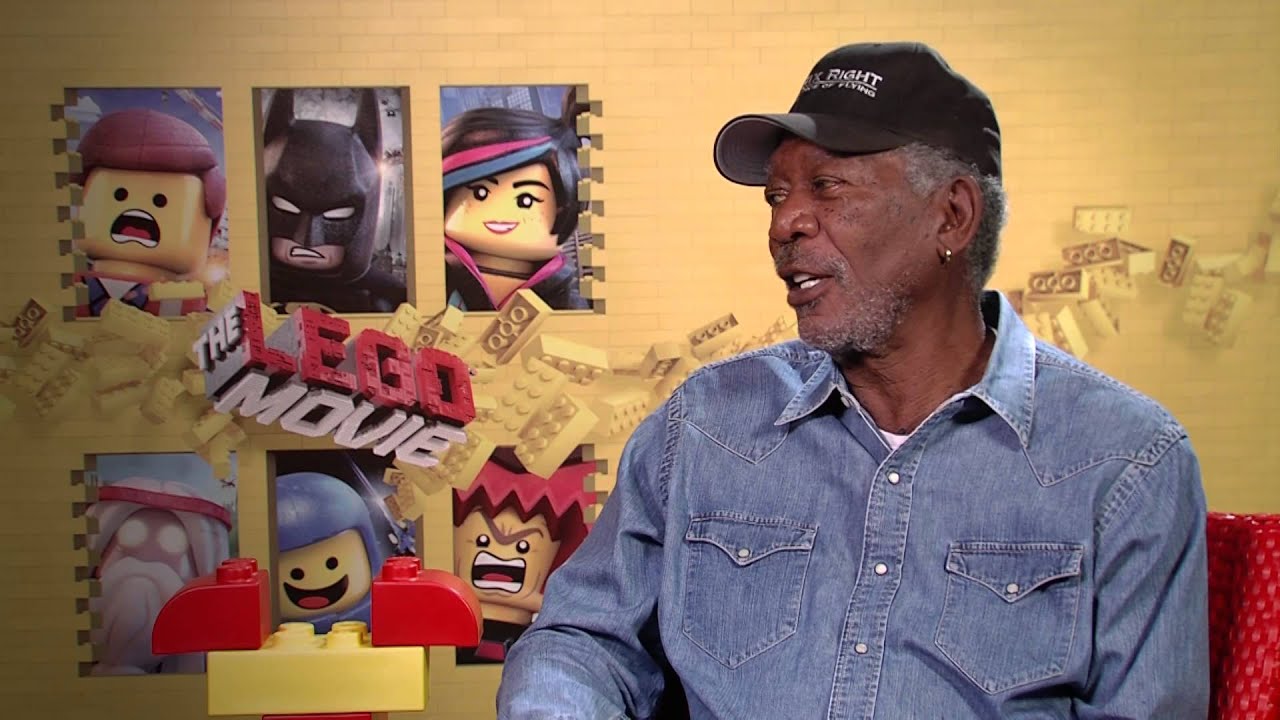 THE LEGO MOVIE - Morgan Freeman and Directors - Christopher Miller and ...