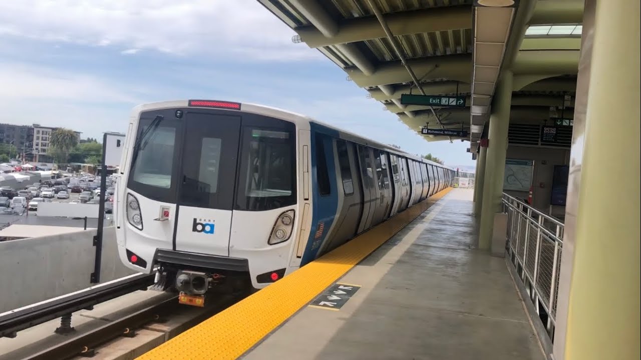 Bart Train Ride Jun 10 2023 - YouTube