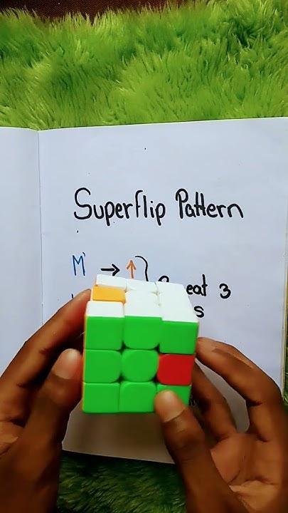 Rubik's cube Superflip parttern with algorithm 2 ] #shorts #rubikscube ...
