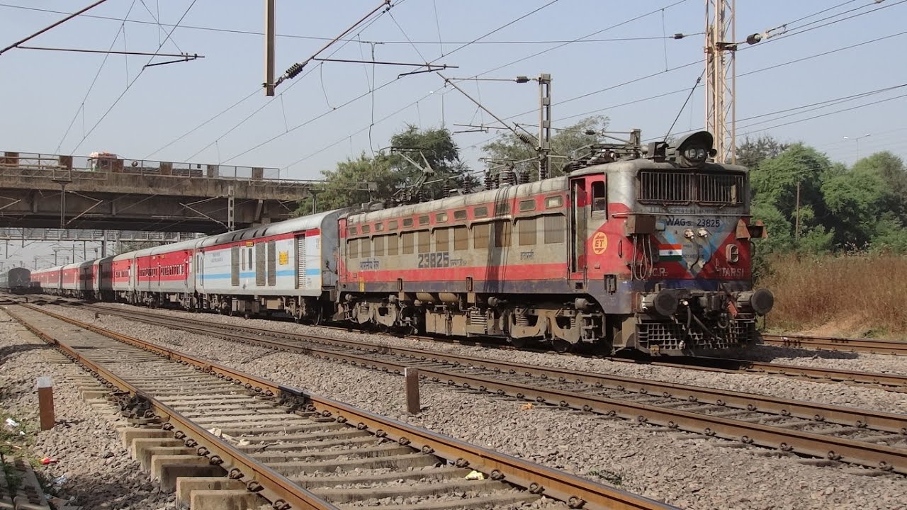 ET WAG5 "BARBIE DOLL" 18244 Bhagat Ki Kothi - Bilaspur Express (LHB ...