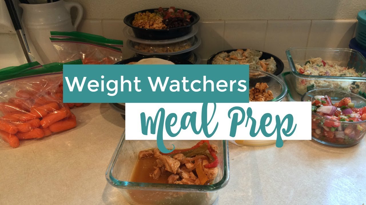 Weekly Meal Prep | Weight Watchers Freestyle | Lunch & Dinner Prep ...
