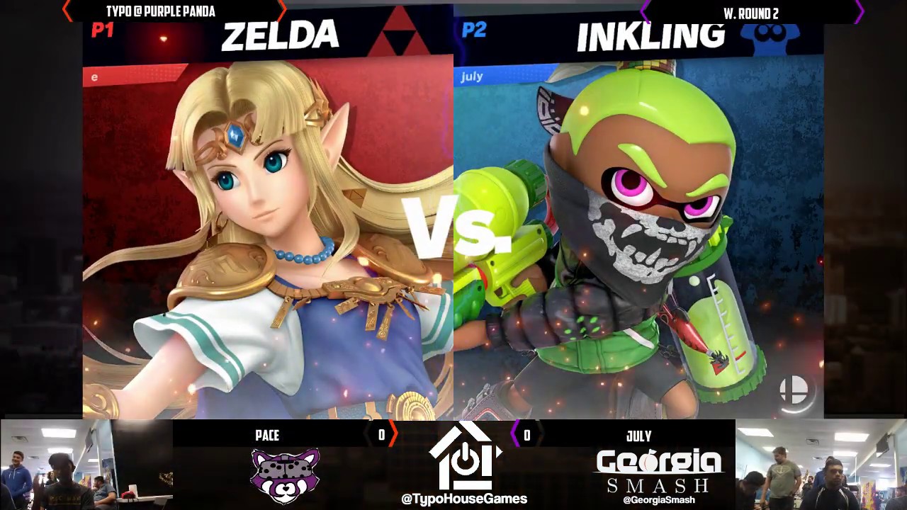 Panda Smash Monday 5/13/19 - Pace(Zelda) VS July(Inkling/Marth) - W ...