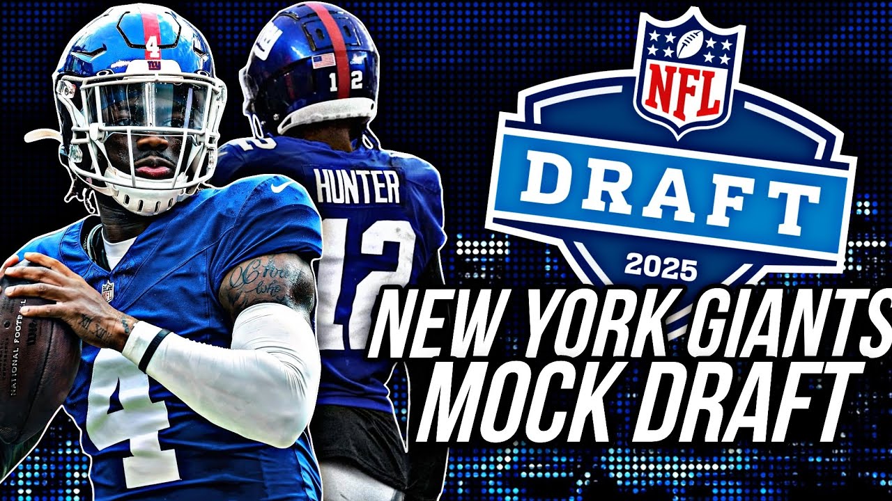 The BEST NY Giants Mock Draft You'll Ever See... - YouTube
