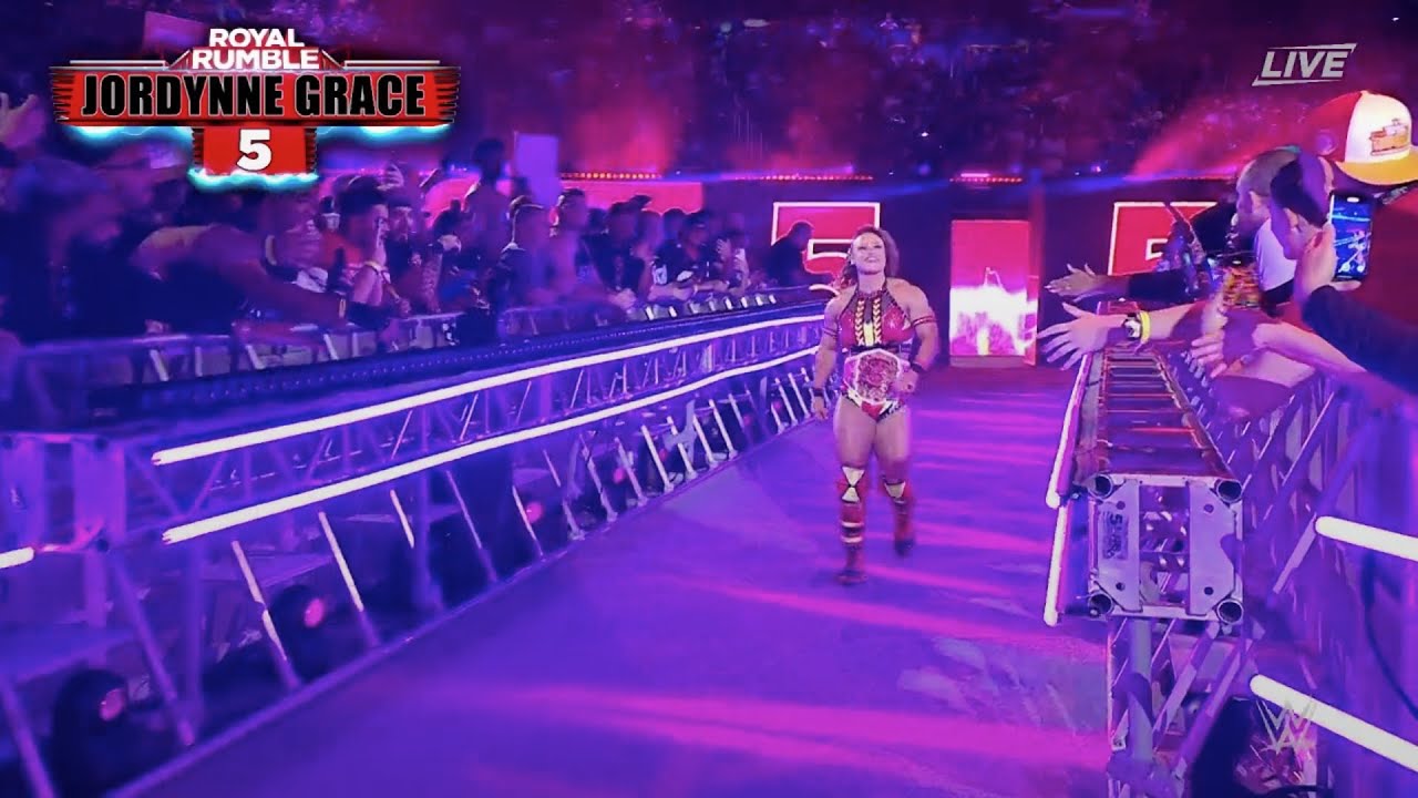 WWE Royal Rumble 2024 Reactions: TNA KNOCKOUTS CHAMPION JORDYNNE GRACE ...
