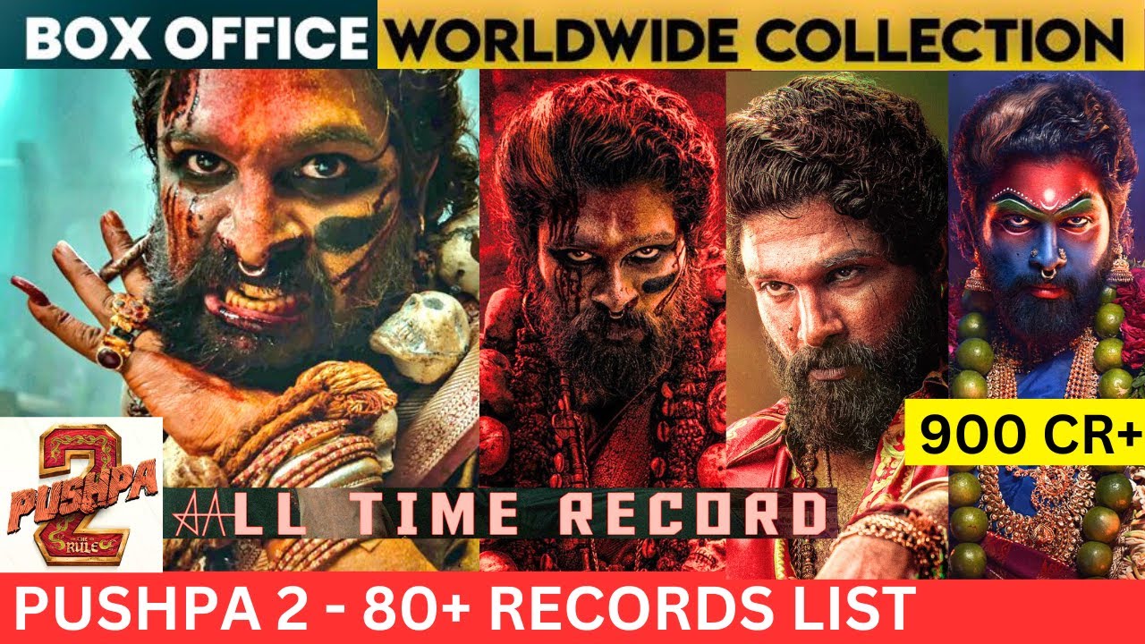 Pushpa 2 Box Office Collection Worldwide | Pushpa 2 Collection | Pushpa ...