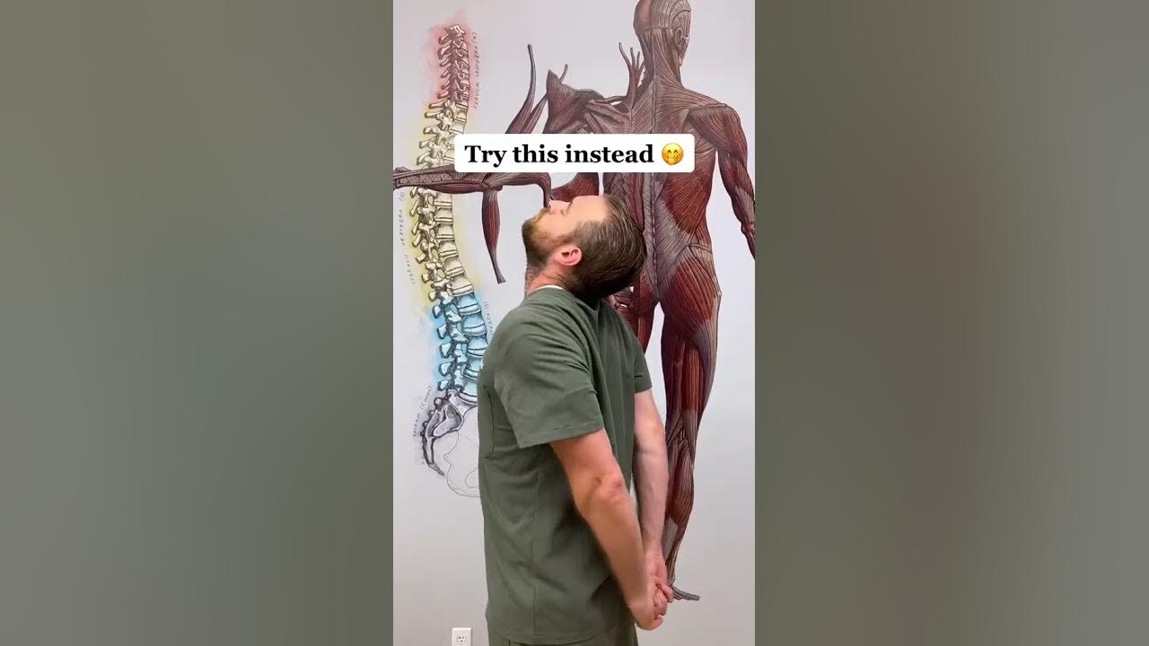 How To CRACK YOUR BACK The RIGHT Way - Crack Your Back At Home - YouTube