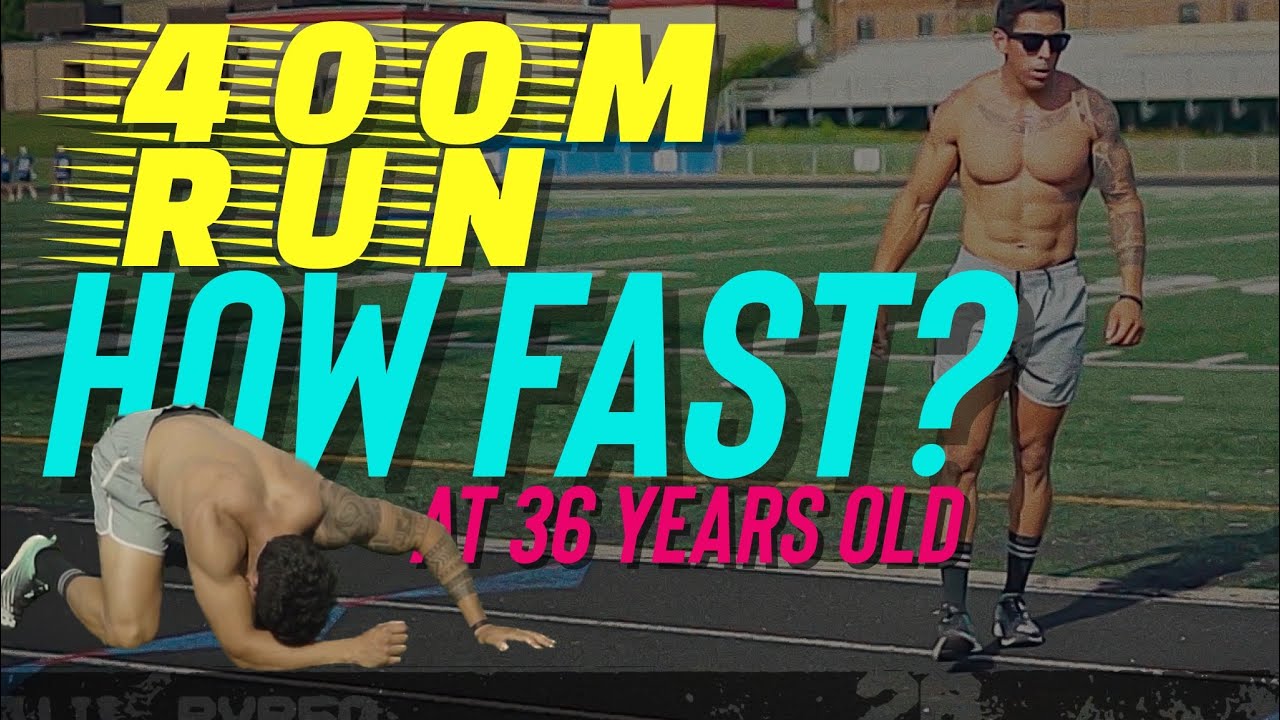 RUNNING A 400m Sprint At 200lbs 36 Years Old WHATS A SUB 1 00 Look RUNNING A 400m Sprint At 200lbs 36 Years Old WHATS A SUB 1 00 Look
