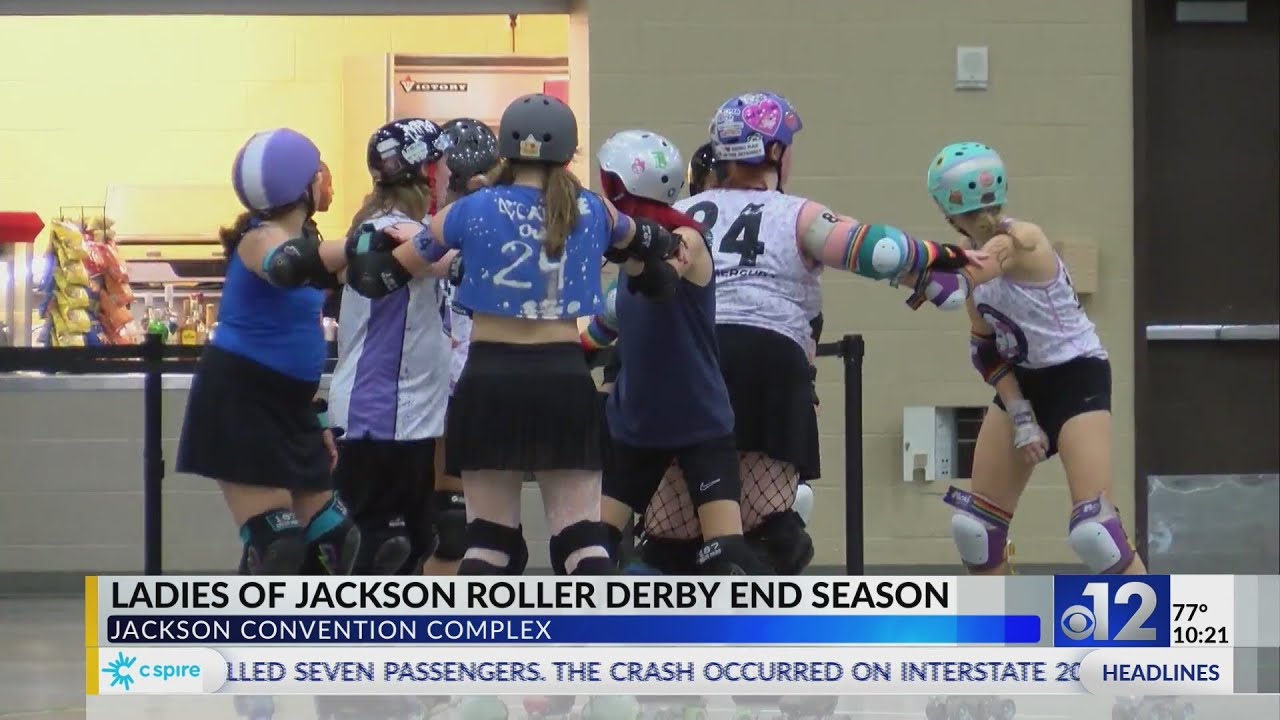 Ladies of Jackson Roller Derby end 2024 season - YouTube