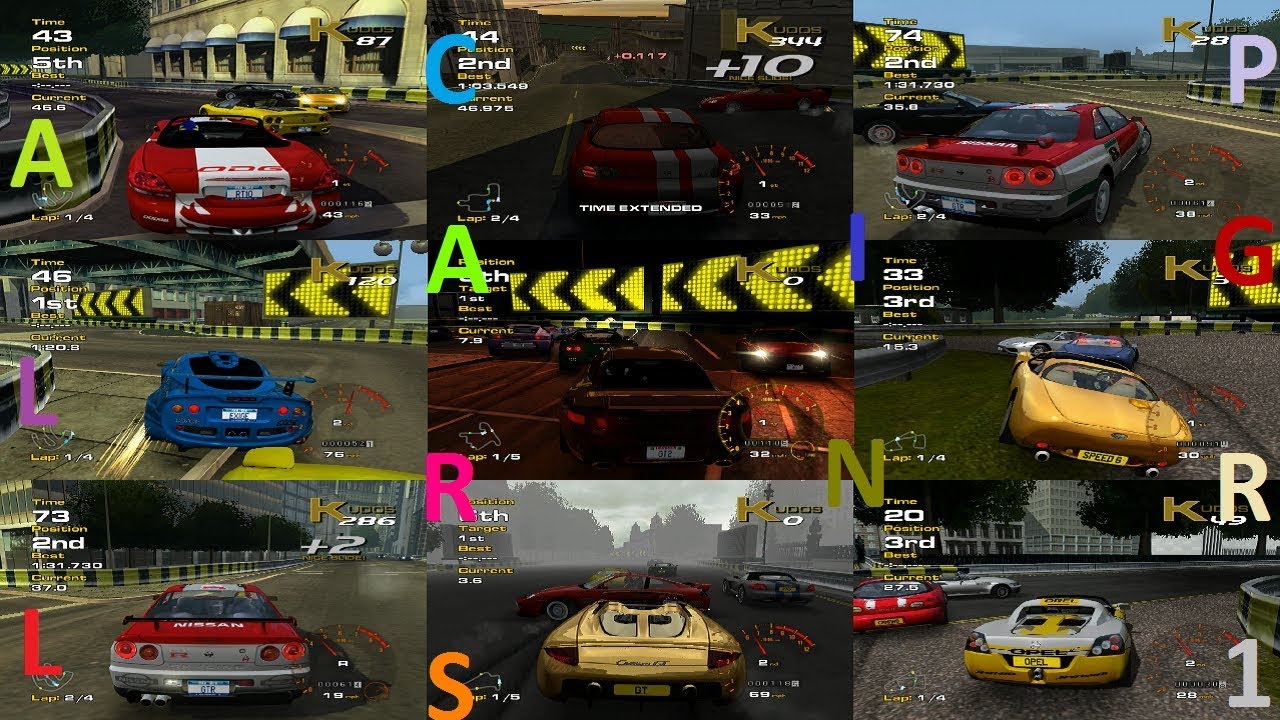 Project Gotham Racing 1 (PGR1): All Cars (Gameplay) [HD] - YouTube