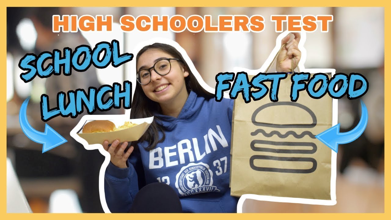 Which Burger is Worth it? School Cafeteria vs. Fast Food Restaurant ...