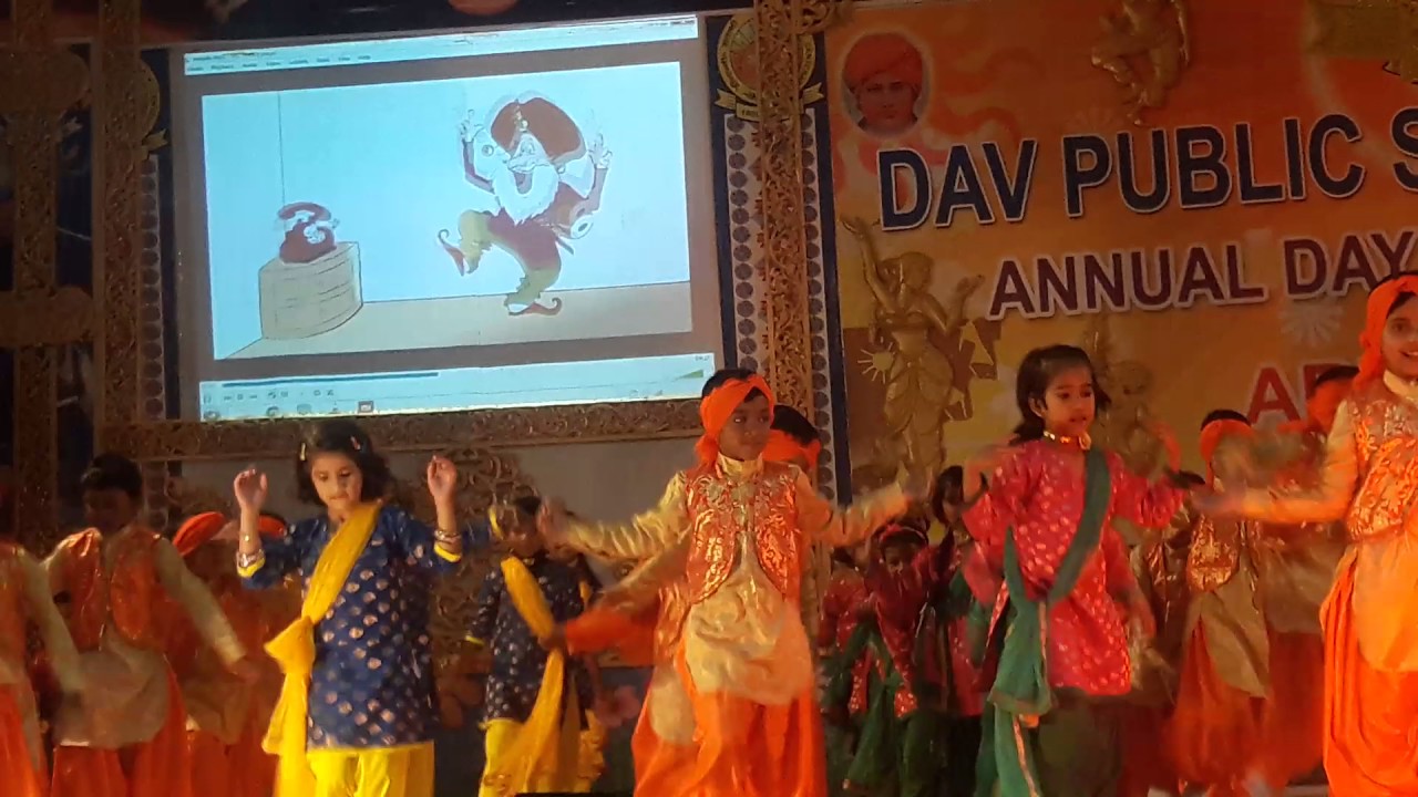 DAV Ranchi Punjabi Dance Arjeet Singh - YouTube