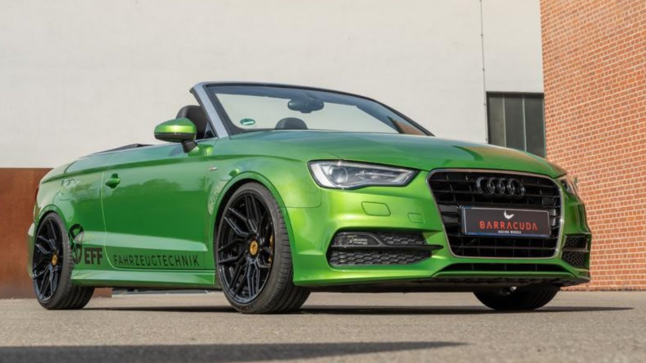 Audi A3 8V Cabriolet – Tuning auf Dragoon Schmiedefelgen & mehr! - YouTube