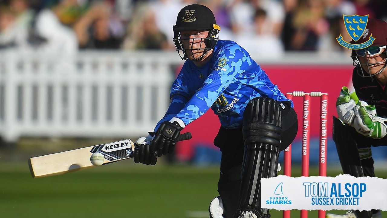 Tom Alsop speaks after hitting half-century in Surrey win - YouTube