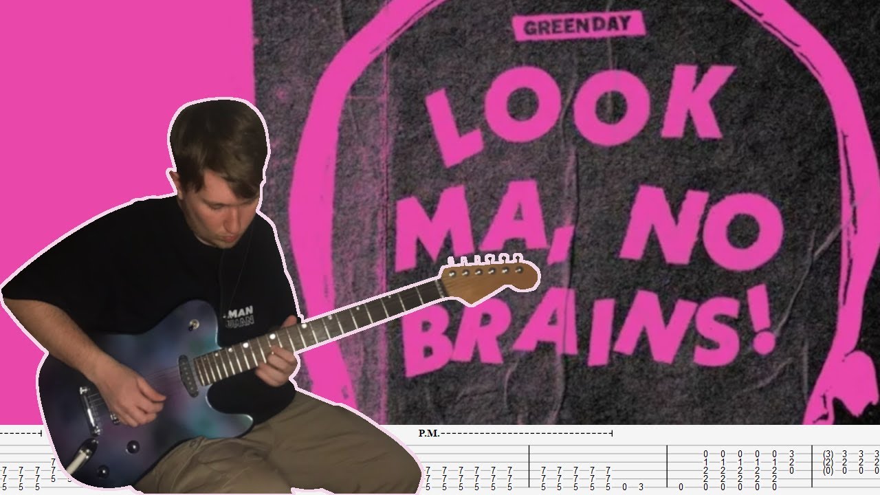 Look Ma, No Brains! - Green Day Cover (WITH TABS) - YouTube