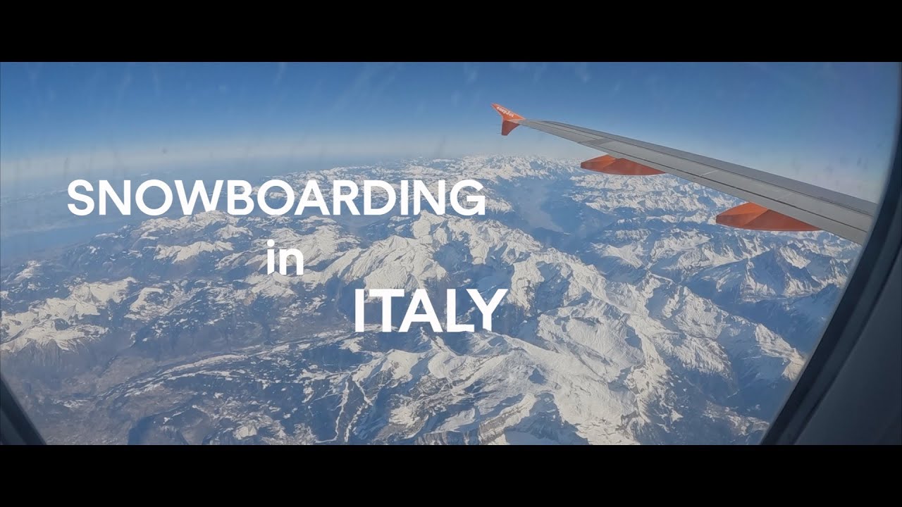 Snowboarding in Italy - YouTube