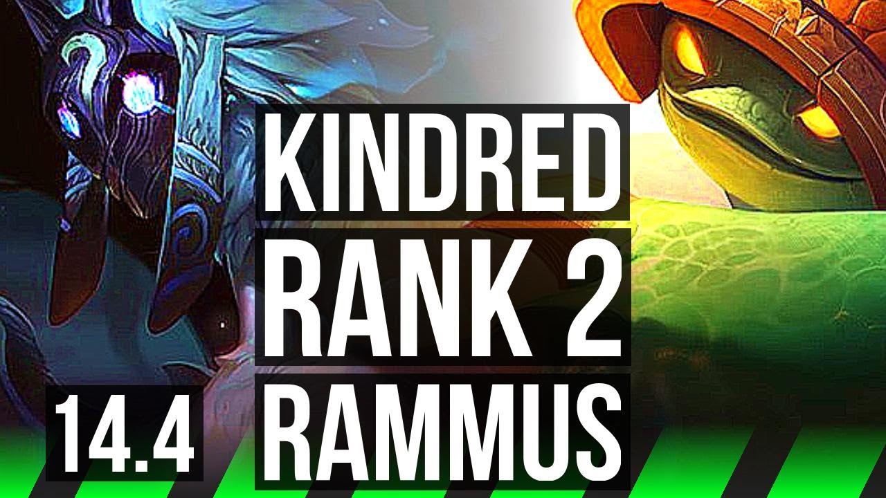 KINDRED vs RAMMUS (JNG) | Rank 2, Rank 1 Kindred, 5/1/7 | JP Challenger | 14.4 - YouTube